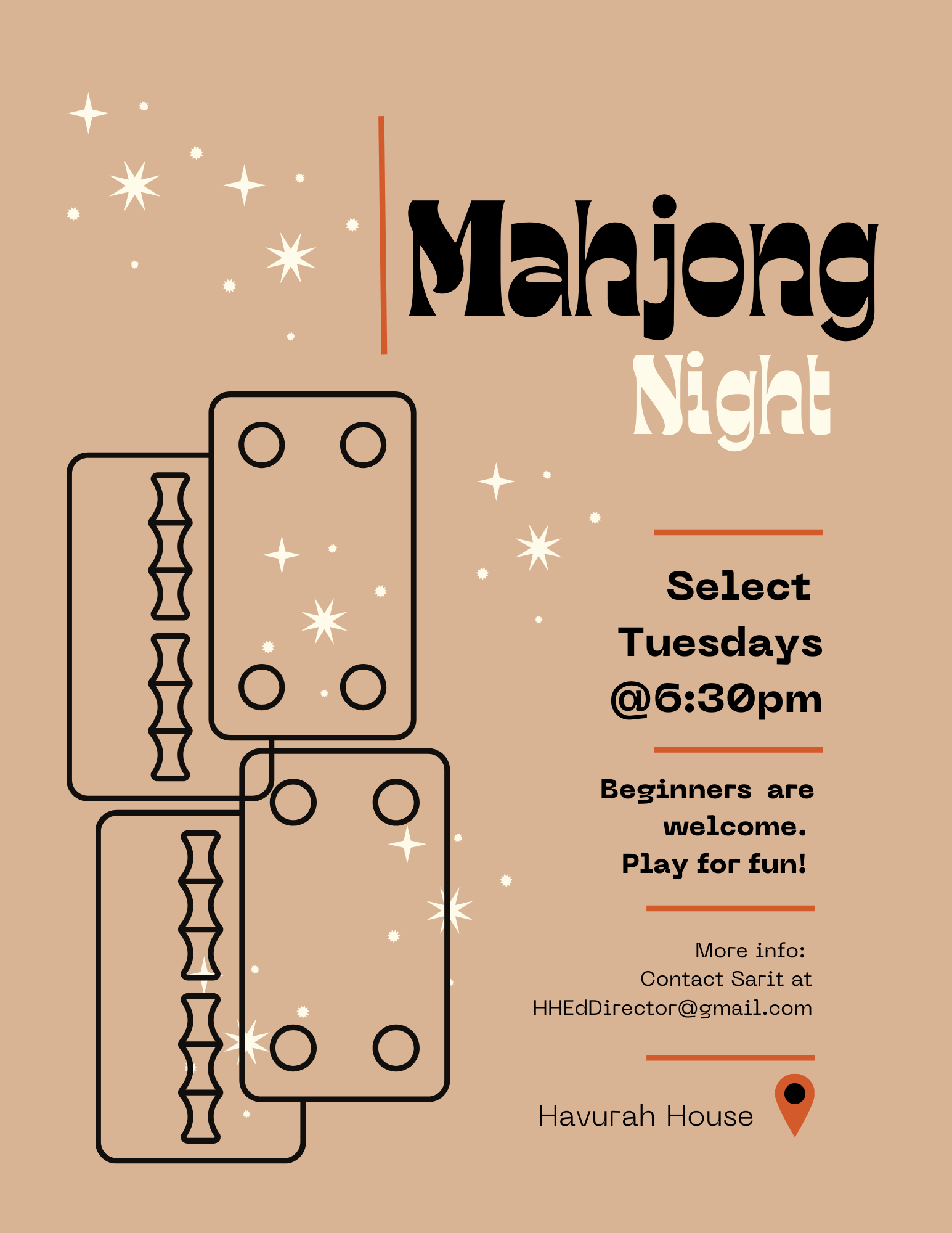 Mahjong Night | Havurah